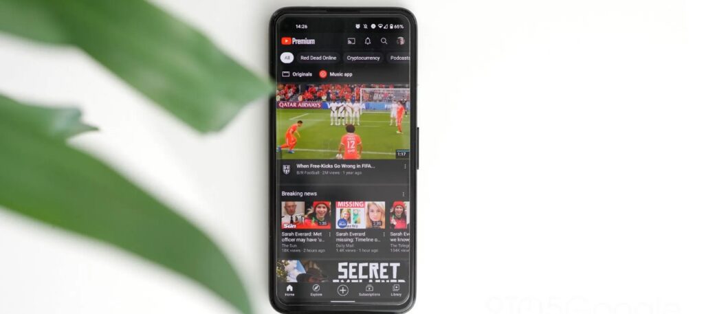 YouTube Premium σε Android και iOS: αποκτά μια νέα λειτουργία "Στοιχεία ...