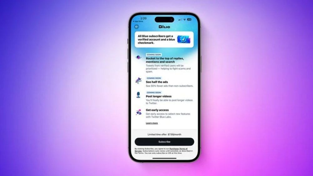 Twitter Blue: Διαθέσιμη η συνδρομή των 8$ με το checkmark | Techblog.gr