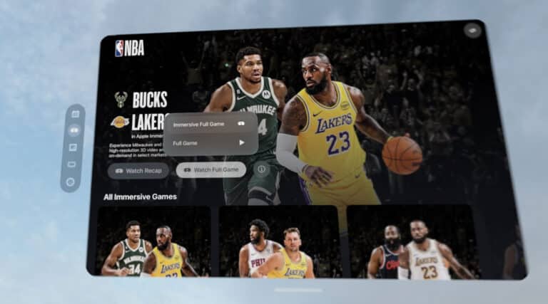 Apple Vision Pro: Δωρεάν Apple Immersive αγώνας NBA με Γιάννη ...