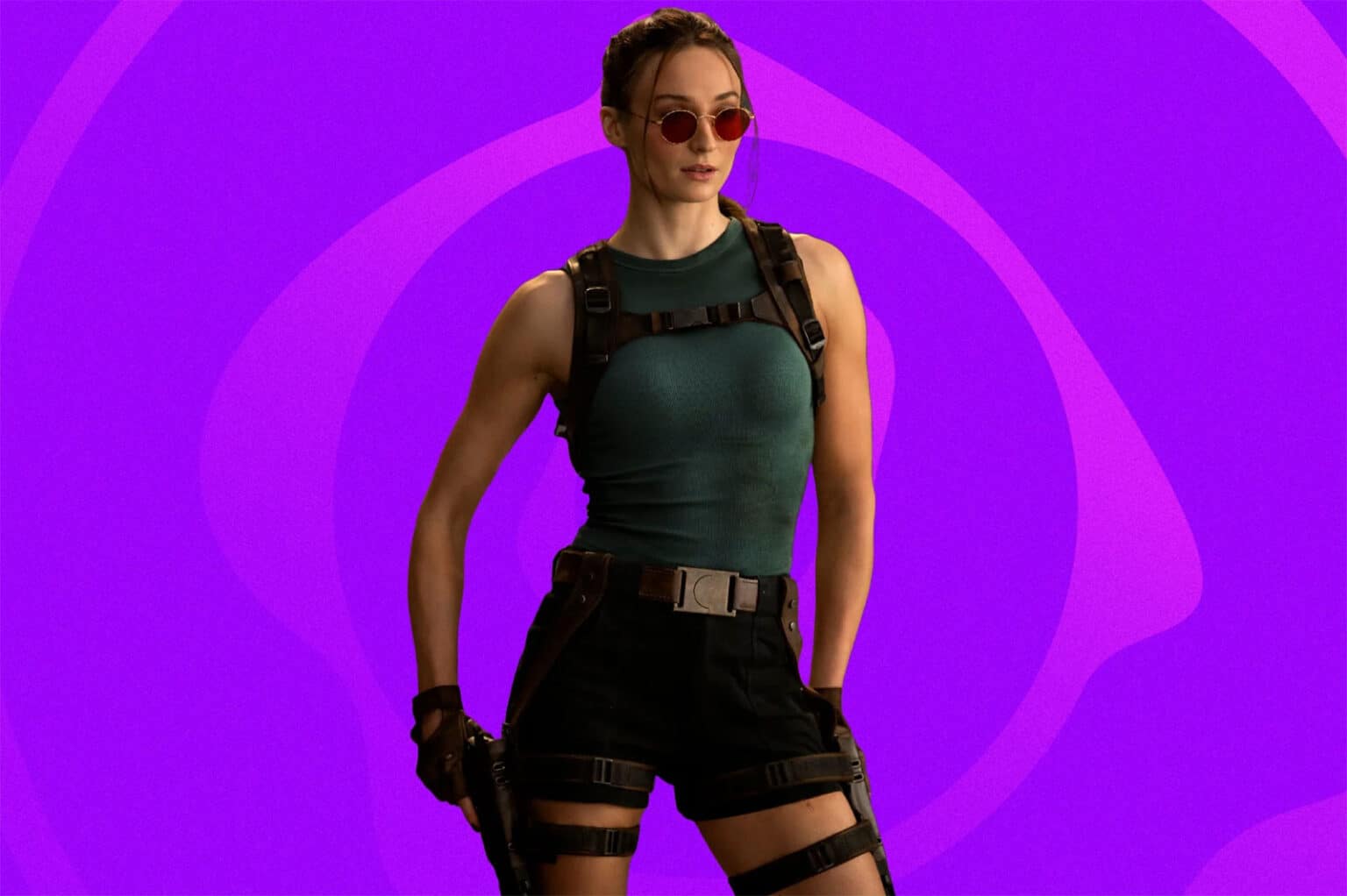 Η Sophie Turner ως Lara Croft στη νέα σειρά Tomb Raider του Amazon ...