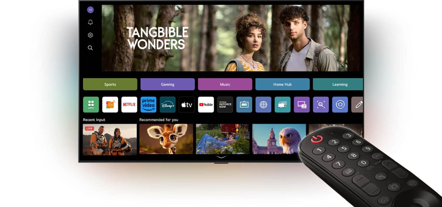 LG AI Magic Remote MR25GN: Έτσι αλλάζει ο χειρισμός της LG AI TV ...