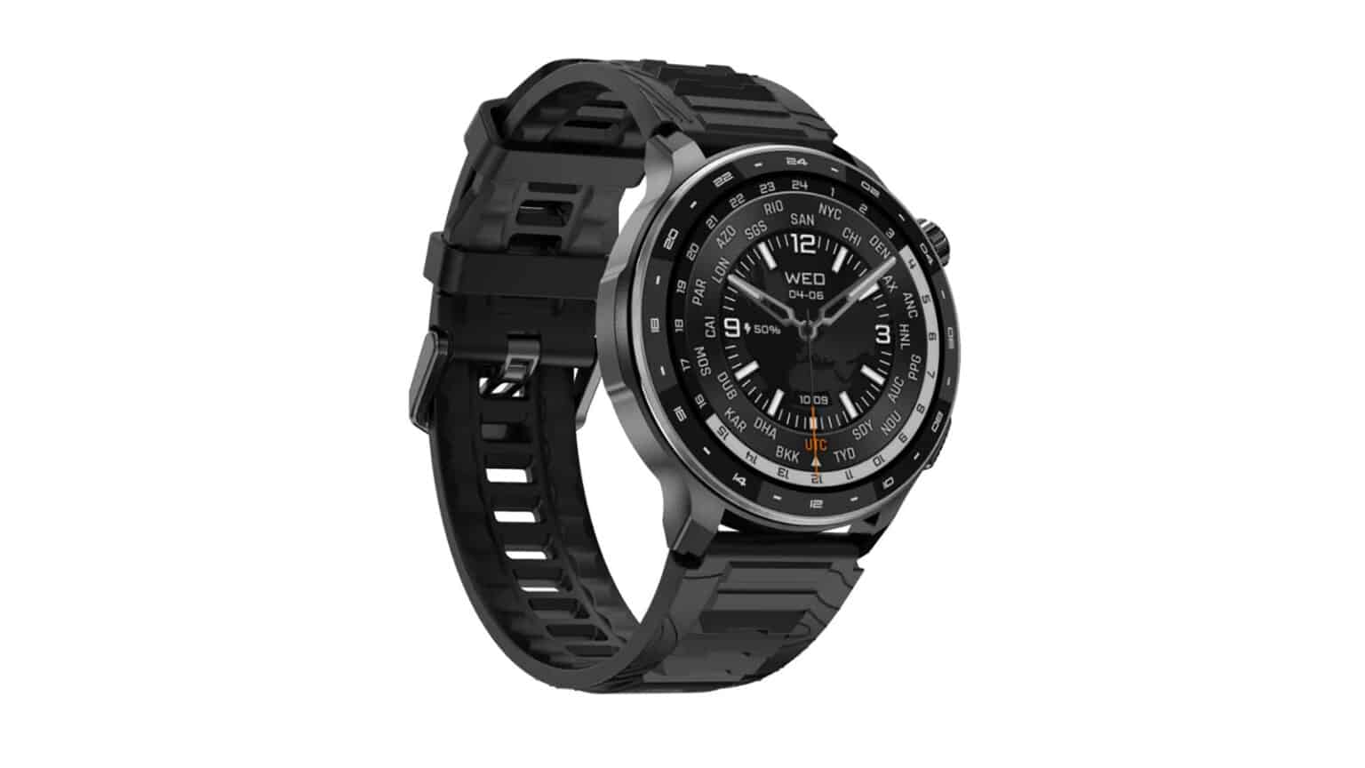 KKTICK TANK T6: Rugged smartwatch με GPS, offline maps και AMOLED οθόνη ...